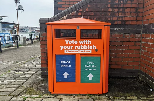 Daps or plimsolls? Have your say with Bristol's new ballot bins ...